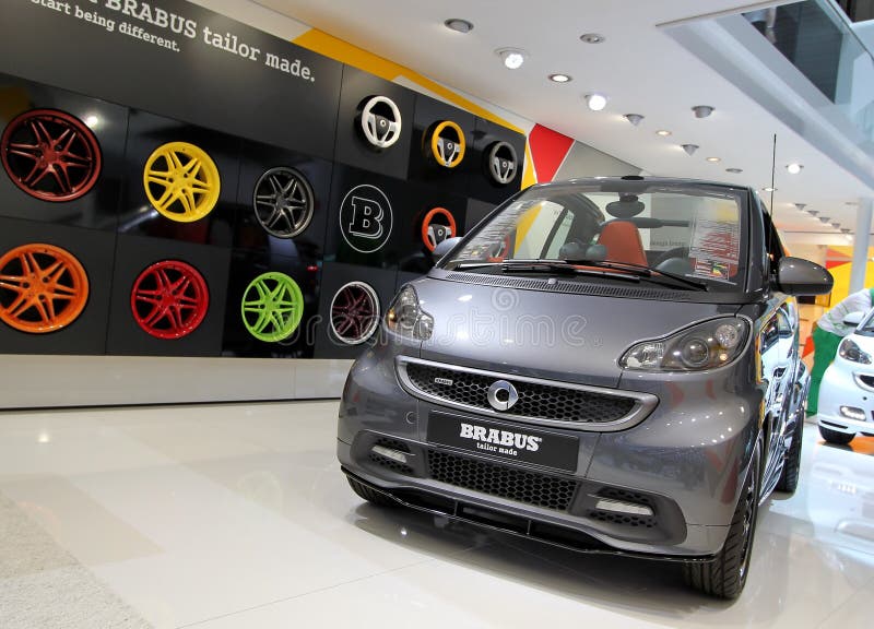 Smart Brabus Ultimate 120 - Geneva Motor Show 2012 Editorial Photo ...