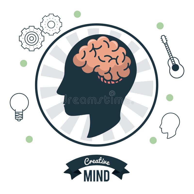 Smart brain ideas stock vector. Illustration of intelligence - 109202591