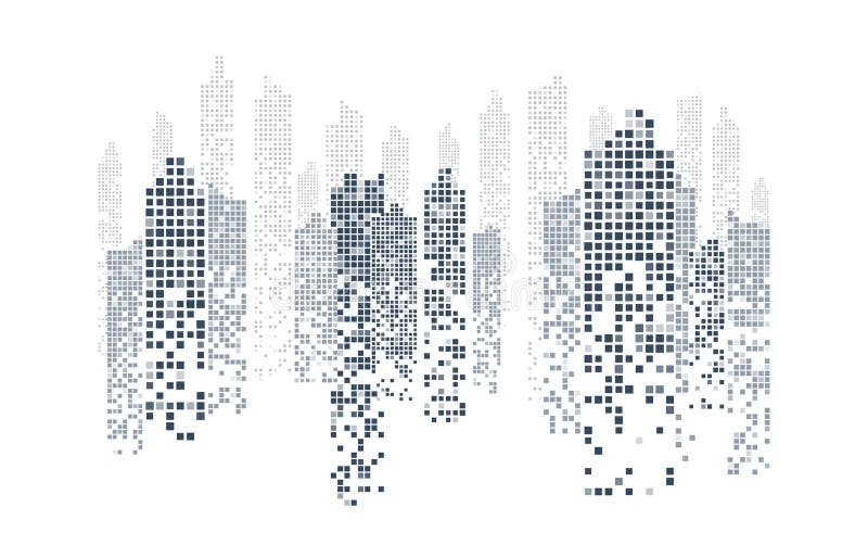 Smart Building Concept Design Stock Vector - Illustration of design ...