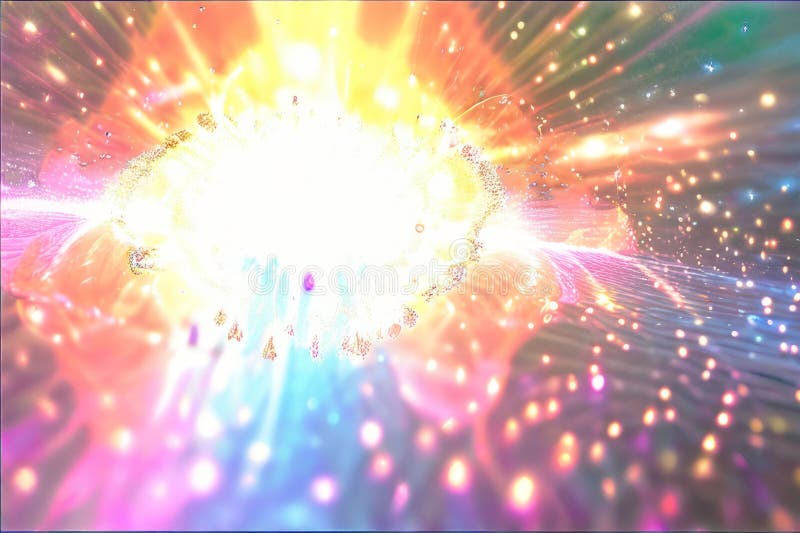 Smart Burst Quantum Particles Subatomic Particles Bursting in a Stock ...