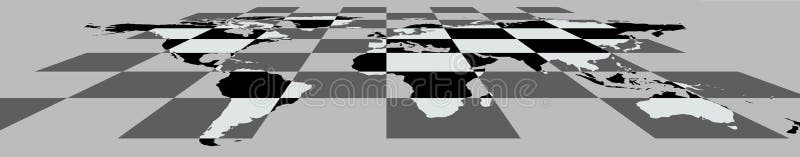 Chess Board World Map Stock Illustrations – 162 Chess Board World Map ...