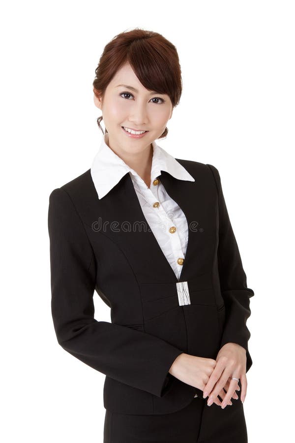 Smart business woman stock image. Image of friendly, glade - 18860797