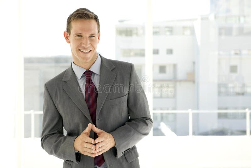 Smart Businessman stock image. Image of executive, indoors - 50042821