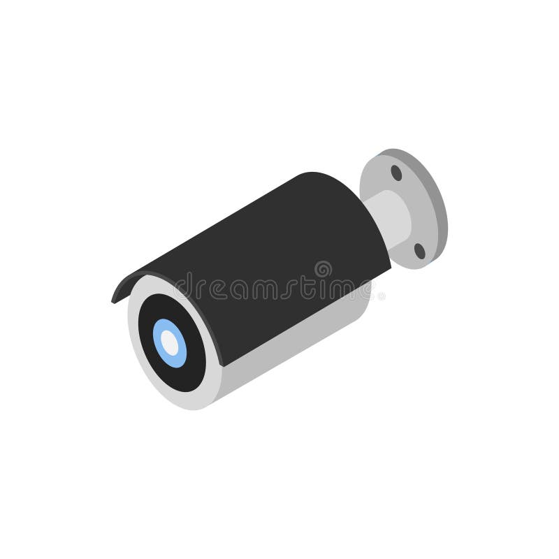 Smart Camera Illustration stock vector. Illustration of control - 206174385