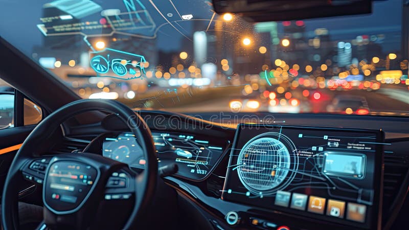 Smart Car and Internet of Things (IOT) Concept, IoT Based Vehicle ...