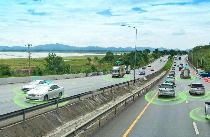 Smart Car, Self-driving Mode Vehicle with Radar Signal System and and ...