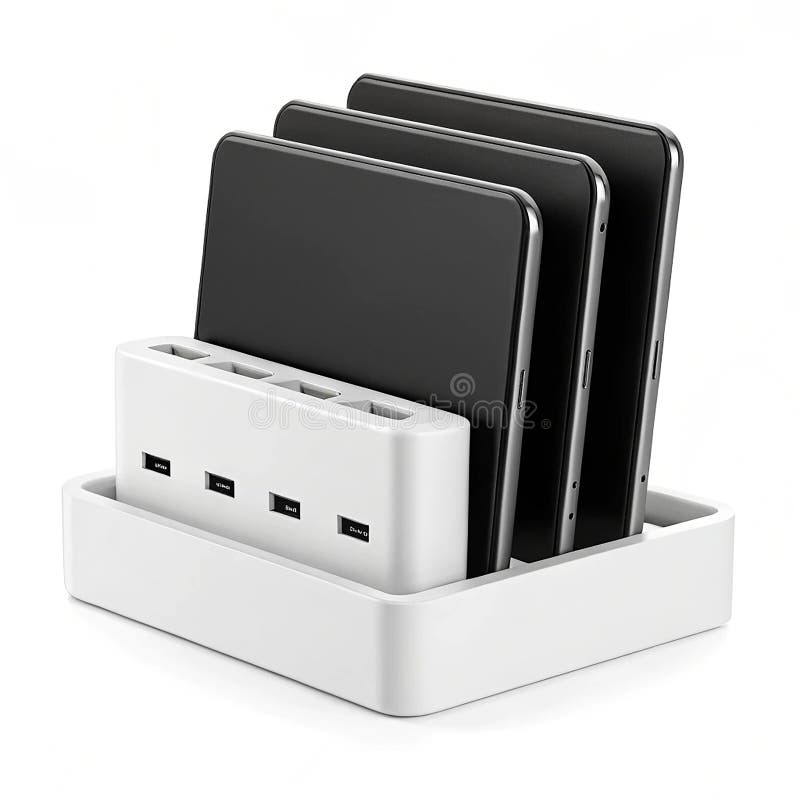 Smart Charging Station for Multiple Devices with Wireless Charging ...