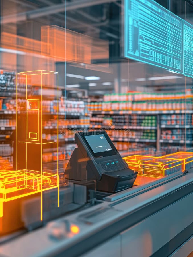 Smart Checkout System Integrates AI Technology into Supermarket for ...