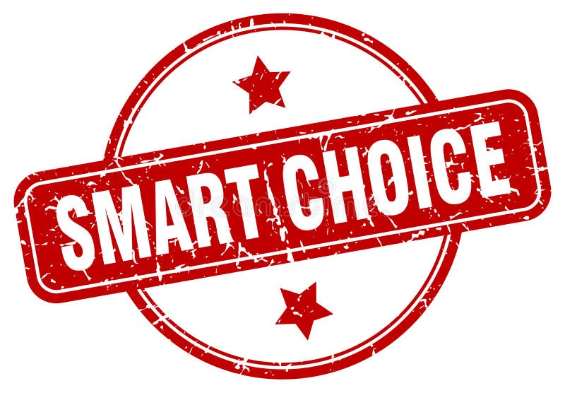 Smart Choice Stamp. Smart Choice Round Grunge Sign Stock Vector ...
