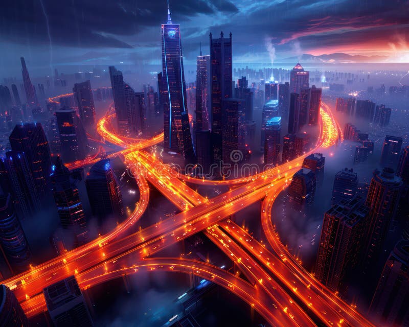 Smart Cities with AI Traffic Management, Efficient Urban Mobility ...