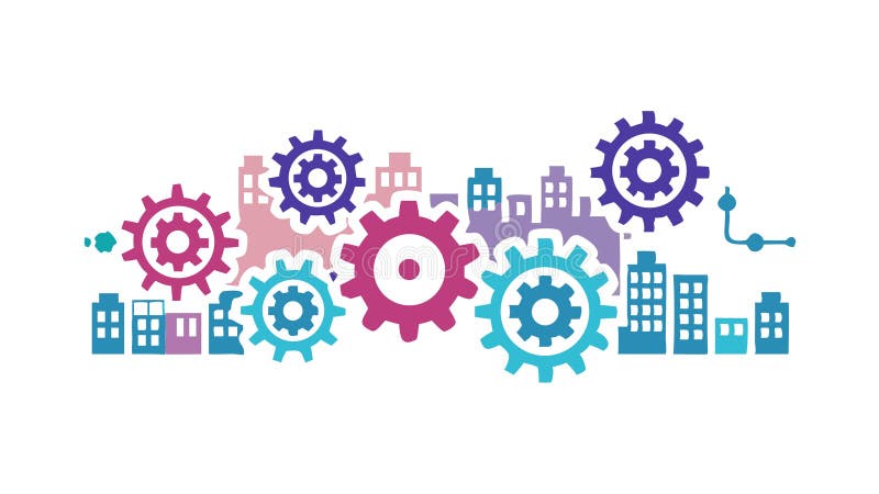 Smart City Chip, Urban Technology, Connected Infrastructure, Vector ...