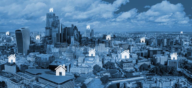 Smart City Concept. IoT(Internet of Things). ICT(Information ...