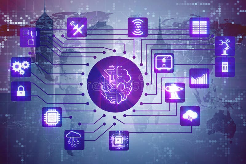 The Smart City Concept Powered by Artificial Intelligence Stock ... The Smart City Concept Powered by Artificial Intelligence Stock ...