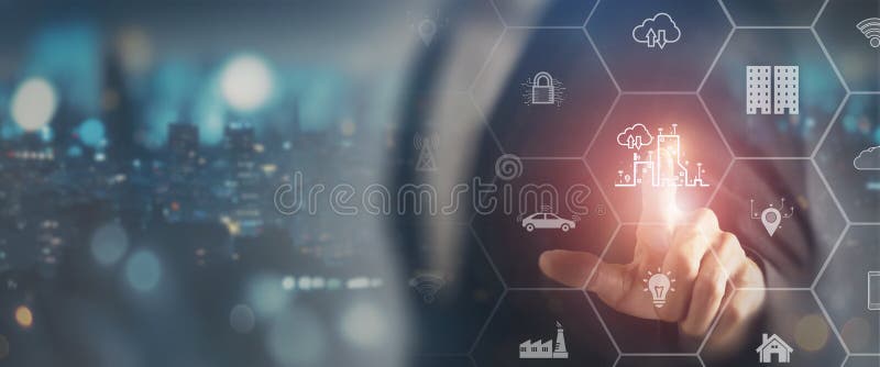 Smart City Concept. Utilizing Digital Infrastructure To Create ...