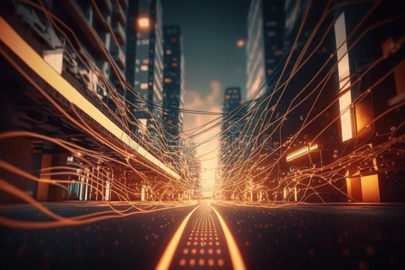 Concept Smart City Technologies Future Stock Illustrations – 488 ...