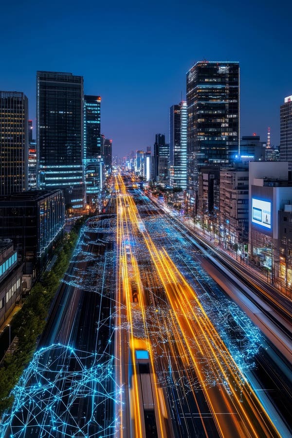 Smart City with Connected Devices, Network, and Data Exchange ...