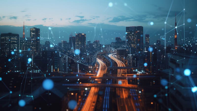 Smart City with Connecting Network and Internet of Things Digital ...