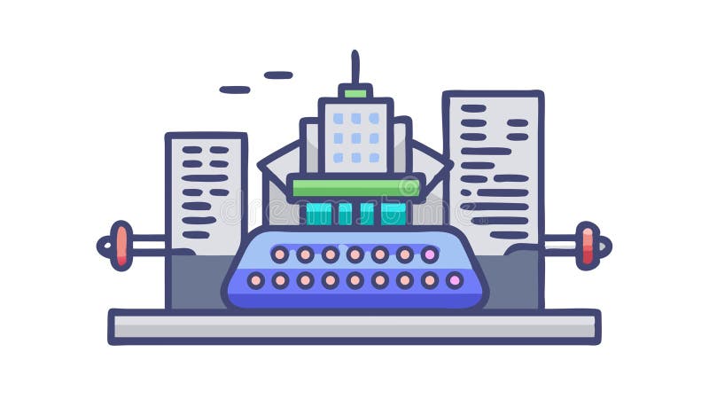 Smart City Control Panel with Urban Buildings, Technology Integration ...