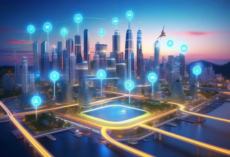 Ai Generated Smart City Stock Illustrations – 10,724 Ai Generated Smart ...