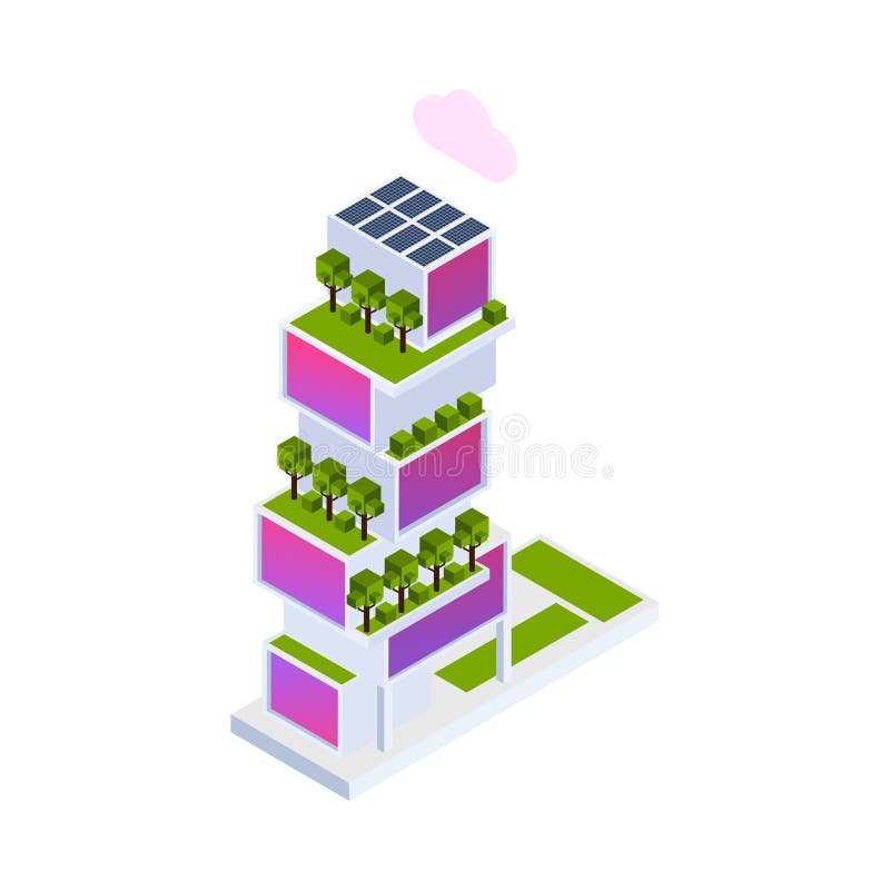 Smart City Icon stock illustration. Illustration of icon - 259045419