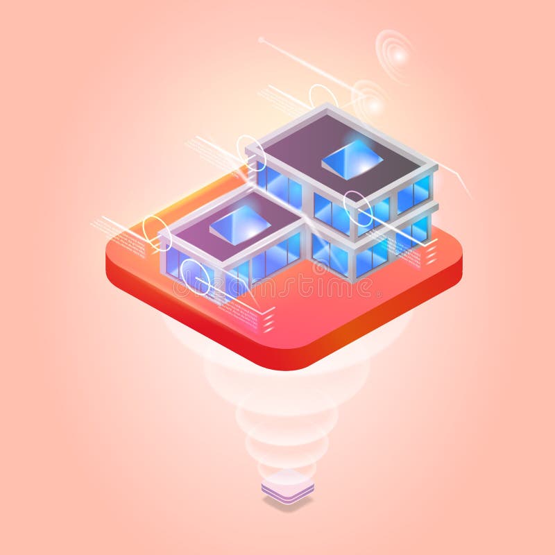 Smart Facility Management Stock Illustrations – 277 Smart Facility ...