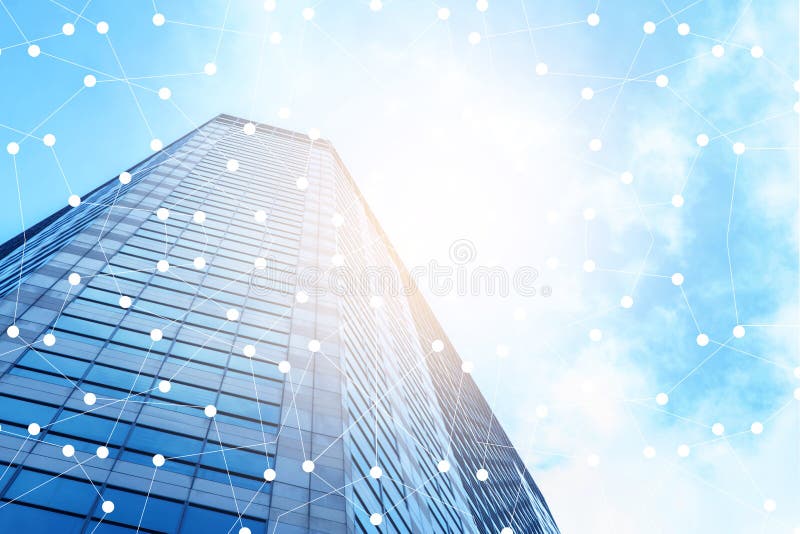 Smart City and Internet with Network - Communication Connection on ...