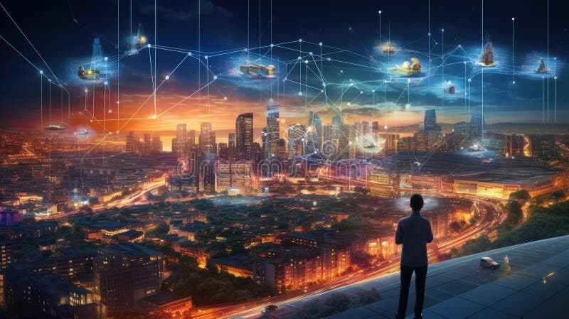 A Smart City and Its Advanced Communication Network, the Integration of ...