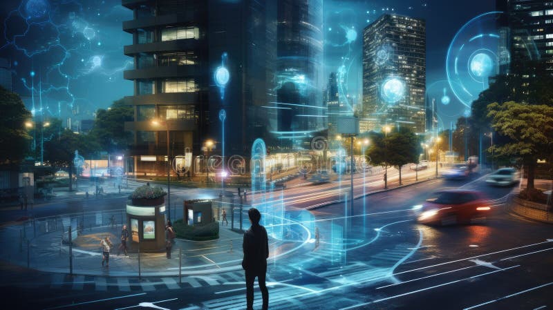 A Smart City and Its Advanced Communication Network, the Integration of ...