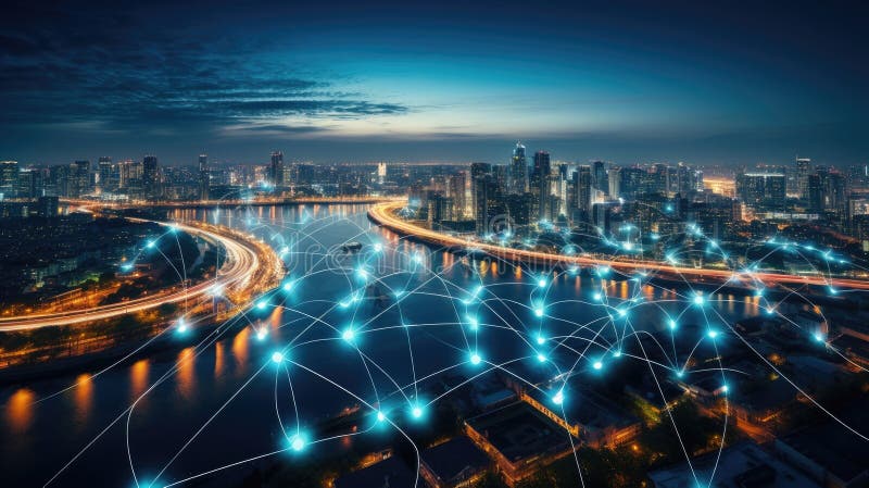 A Smart City and Its Advanced Communication Network, the Integration of ...