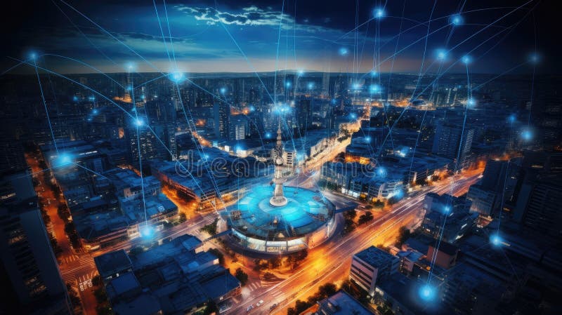 A Smart City and Its Advanced Communication Network, the Integration of ...