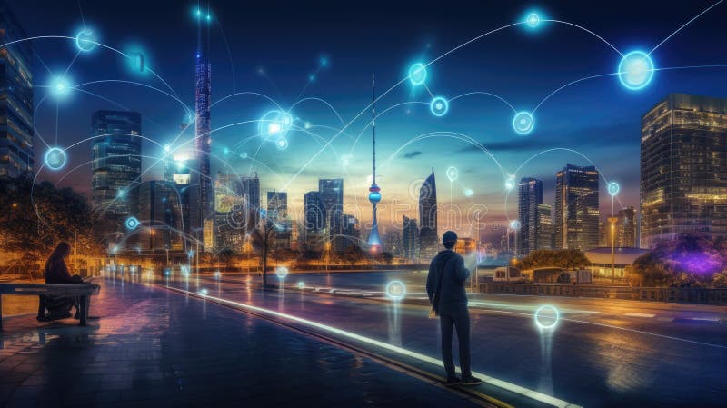 A Smart City and Its Advanced Communication Network, the Integration of ...