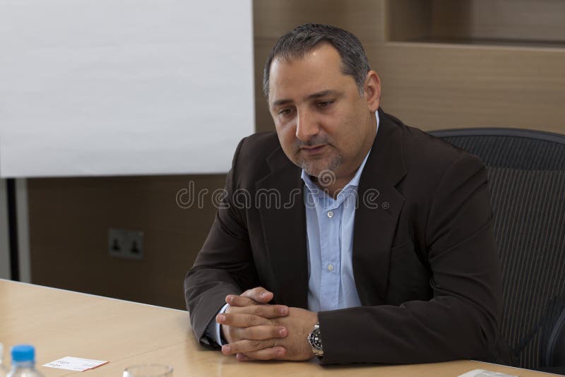 Smart City Malta CEO editorial stock image. Image of project - 22360509