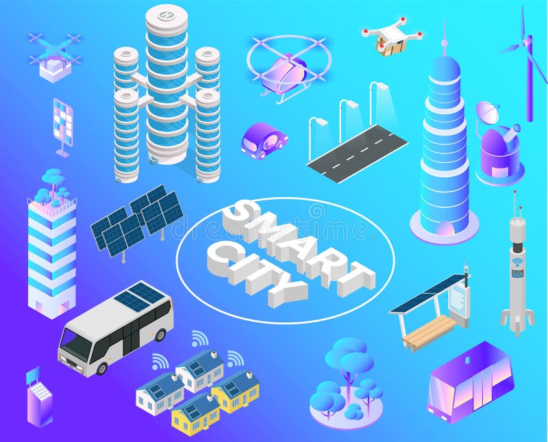 Interconnected Technologies Stock Illustrations – 128 Interconnected ...