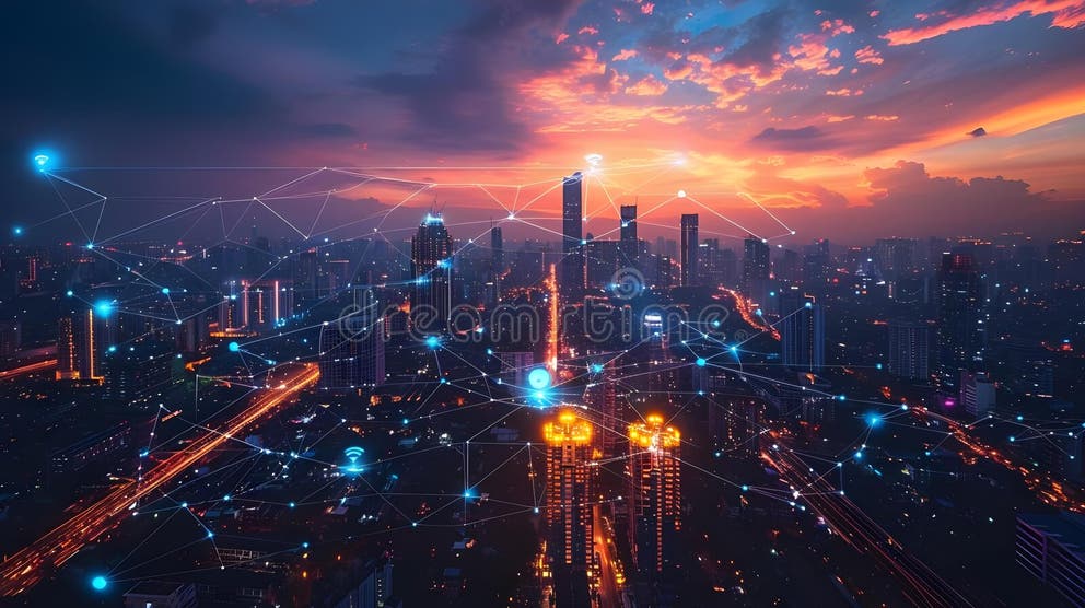 Future City Pulse Stock Illustrations – 999 Future City Pulse Stock ...