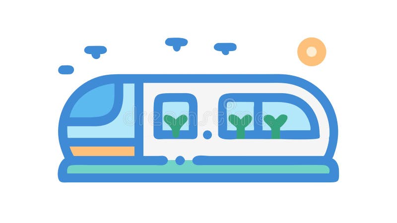 Smart City Rapid Transit, Urban Mobility, Vector Design Generative AI ...