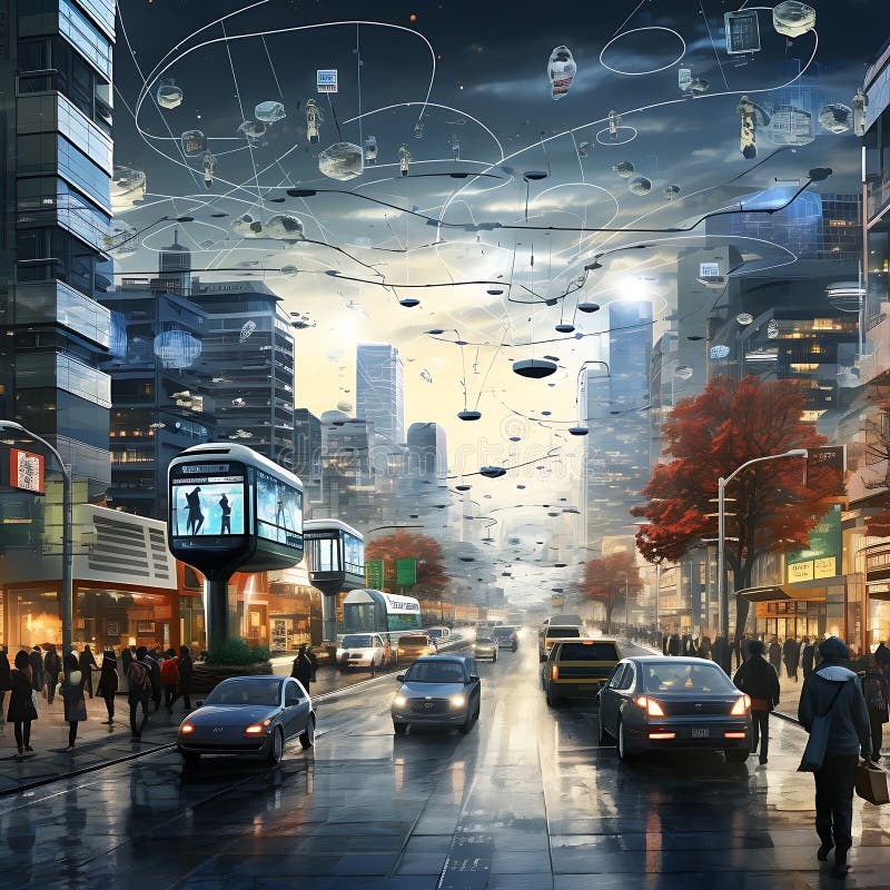 A Smart City S Evening: the Intersection of Tech and Life with Smart ...