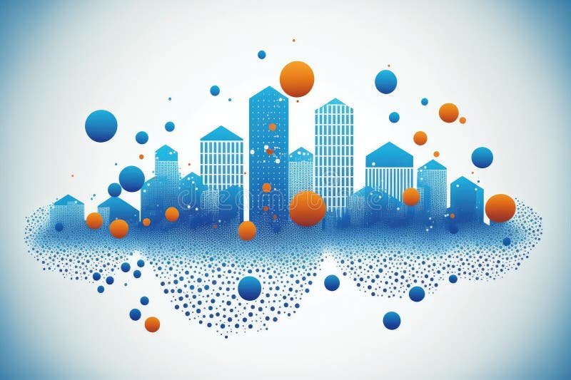 Smart City Social Media Network Connection Concept Stock Illustration ... Smart City Social Media Network Connection Concept Stock Illustration ...