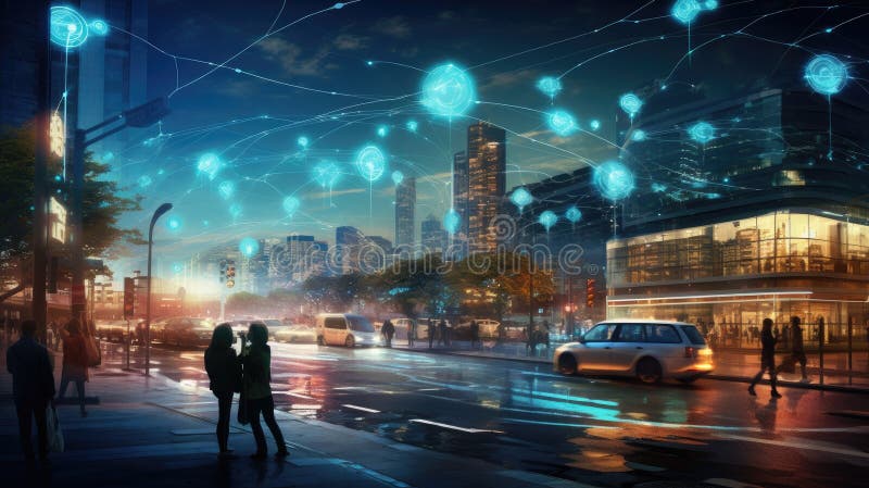 A Smart City, Where Intelligent Communication Networks Interconnect ...