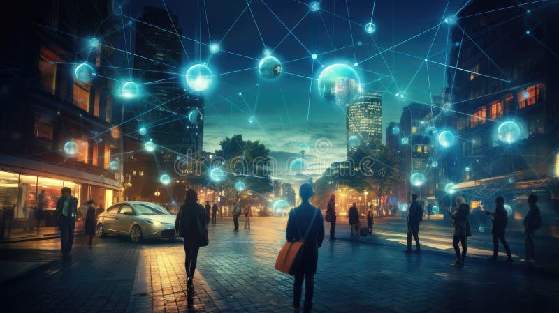 A Smart City, Where Intelligent Communication Networks Interconnect ...