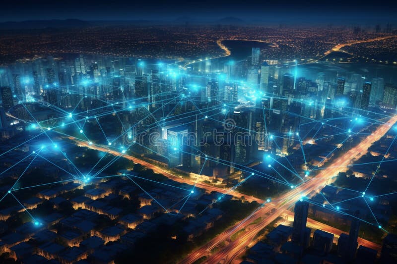 Smart City with Wireless Communication Network and Internet of Things ...