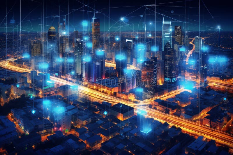 Smart City with Wireless Communication Network and Internet of Things ...