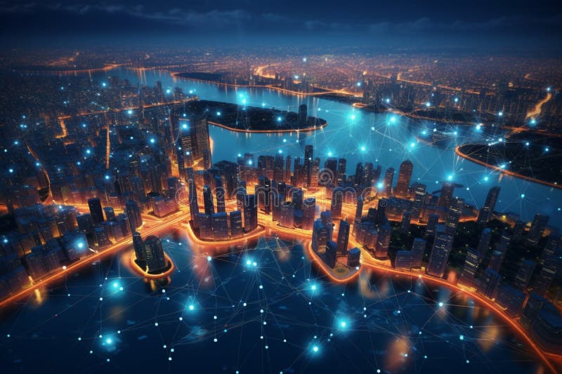 Smart City with Wireless Communication Network and Internet of Things ...