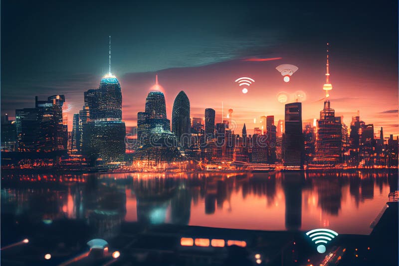 Smart City and Wireless Communication Network Technology in Downtown ...