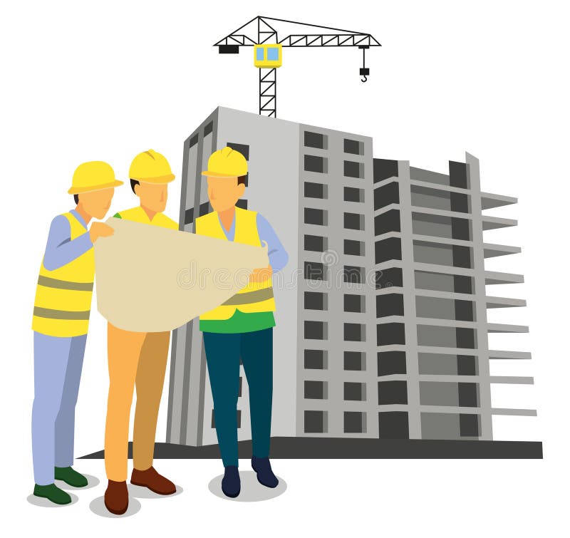 Smart Civil Architect Engineer Inspecting and Working Outdoors Building ... Smart Civil Architect Engineer Inspecting and Working Outdoors Building ...