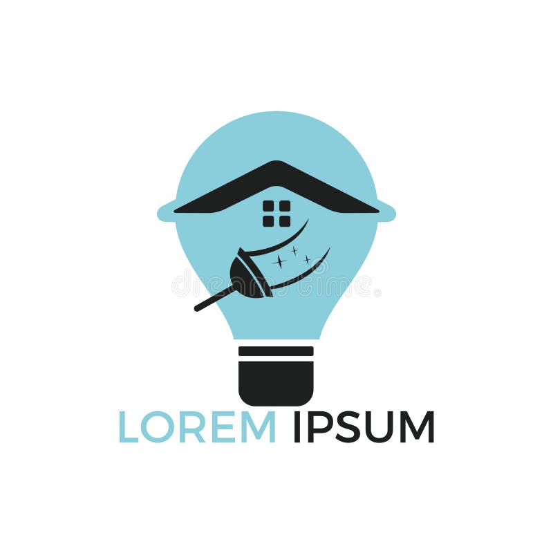 Smart clean logo design. stock illustration. Illustration of floor ...