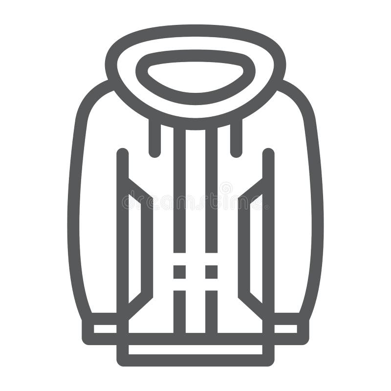 Smart Clothing Line Icon, Technology and Future, Future Cloth Sign ...