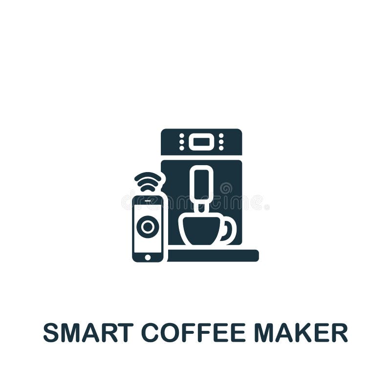 Coffee Machine Icon. Line Simple Icon for Templates, Web Design and ...