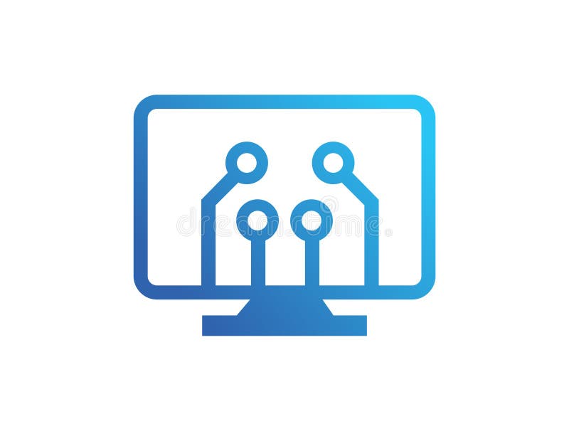 Smart Computing Family Logo Vector Stock Vector - Illustration of ...