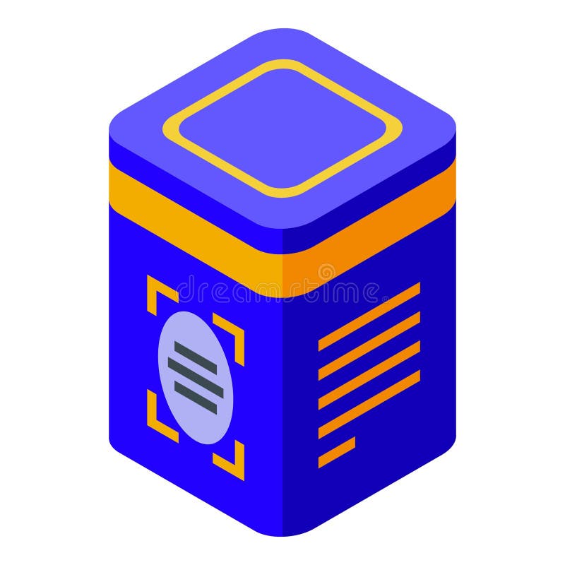 Smart Container Tracking System Using Barcode Scanning Technology Stock ...