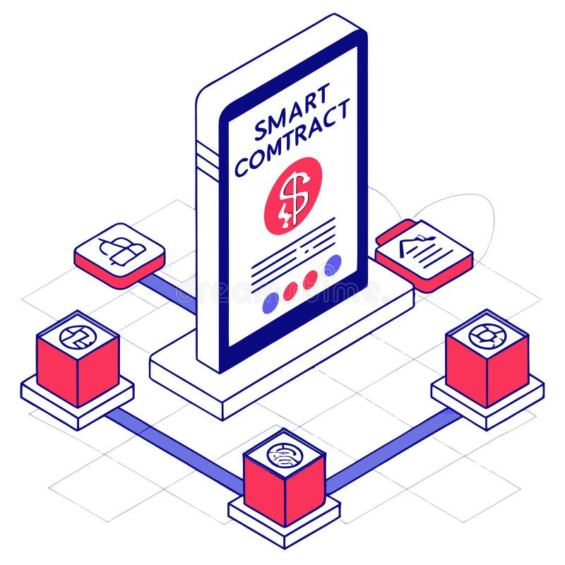 Smart Contract Agreement Stock Illustrations – 3,781 Smart Contract Agreement Stock ...
